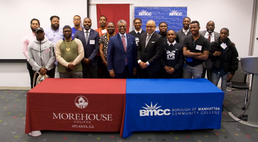 BMCC and Morehouse College Partner to Bring Educational Opportunity to BMCC’s Male Students – BMCC