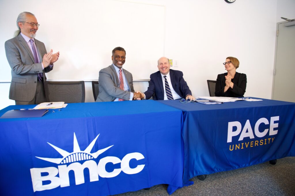 BMCC Establishes Partnership with Pace University to Bring Transfer ...