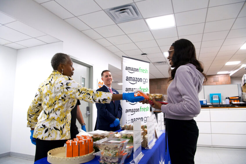 Amazon Fresh and Amazon Go Donate $100K to BMCC to Reduce Campus Hunger ...