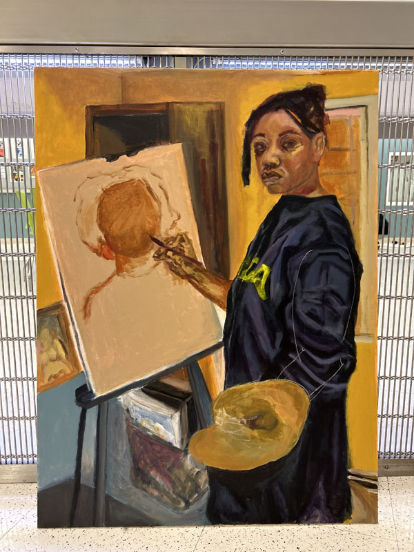 Student’s Painting Earns Extra Attention at Recently Opened Student Art ...