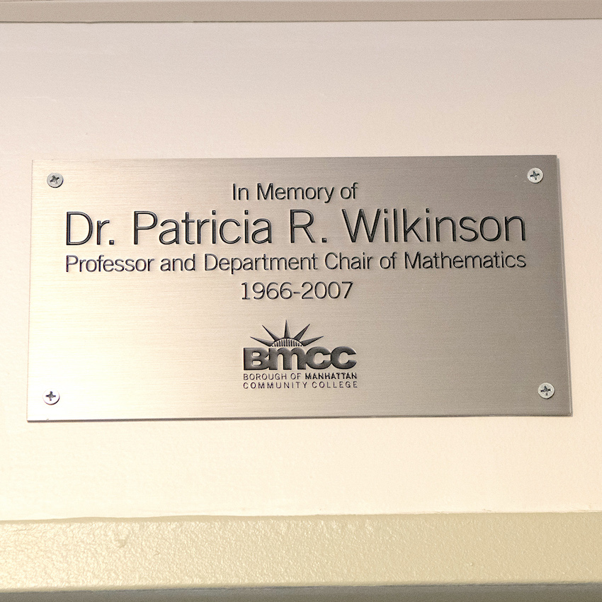 Classroom Naming Ceremony Honors the Late Dr. Patricia R. Wilkinson ...