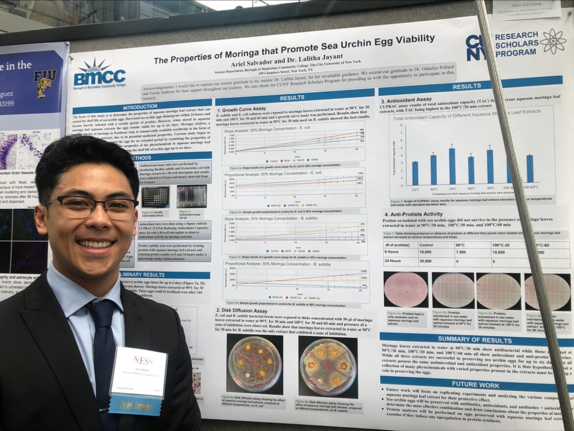 BMCC Biotechnology Major Presents Research at New England Science Symposium at Harvard – BMCC