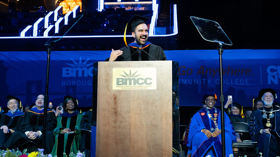 BMCC Celebrates the Class of 2026 as Mayor Zohran Kwame Mamdani ...